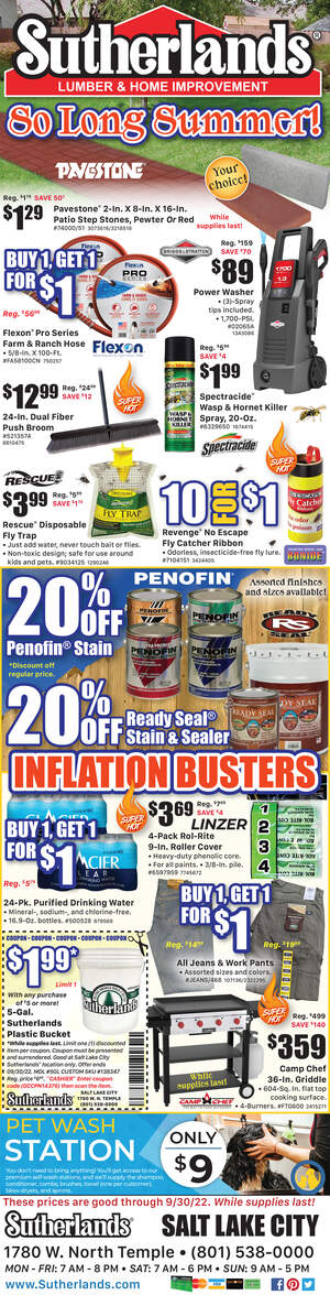 Sutherlands Local Ads: Salt Lake City, UT