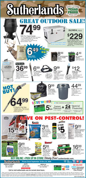 Sutherlands Local Ads: Corpus Christi, TX