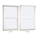 MI Windows 3540-2/0X3/0 3540 Series 24 X 36-Inch White Vinyl Low-E ...