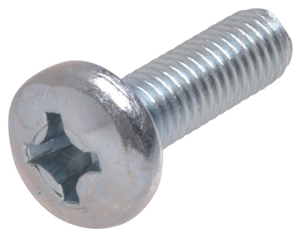Hillman 4305-J M1.6 x 12 Miniature Metric Pan Slotted Machine Screw at ...