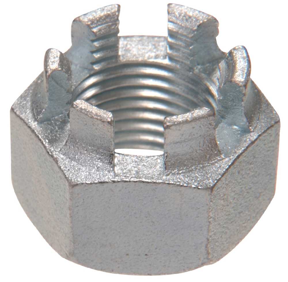 Hillman 801-D 7/16-20 Hex Castle Nut at Sutherlands
