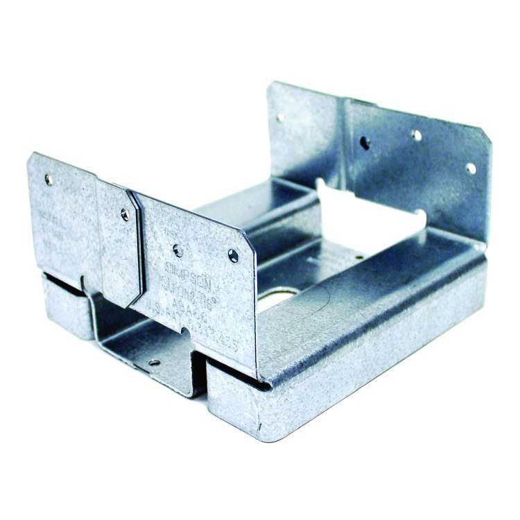 Simpson Strong-Tie ABA66Z 6-Inch X 6-Inch 14-Gauge Adjustable Post Base ...