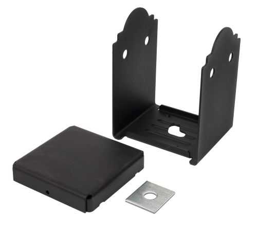 Simpson Strong-Tie APB66 6-Inch X 6-Inch 12-Gauge Ornamental Post Base ...