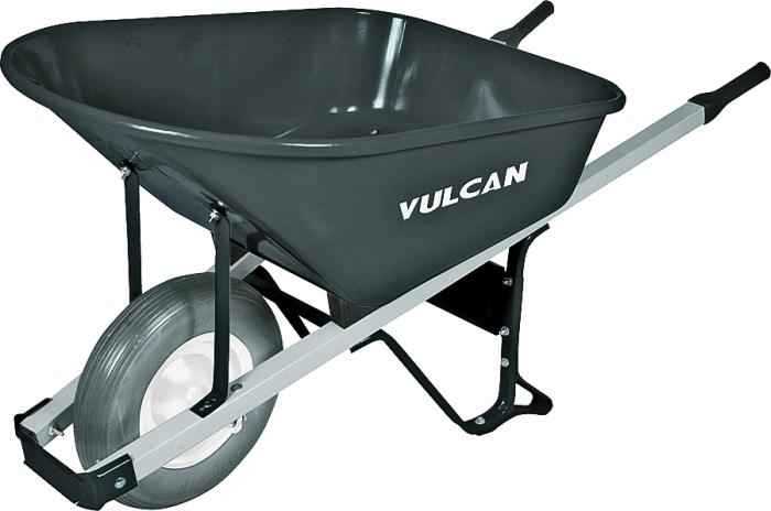 Vulcan 34472 6-Cu. Ft. Steel Contractor Wheelbarrow at Sutherlands