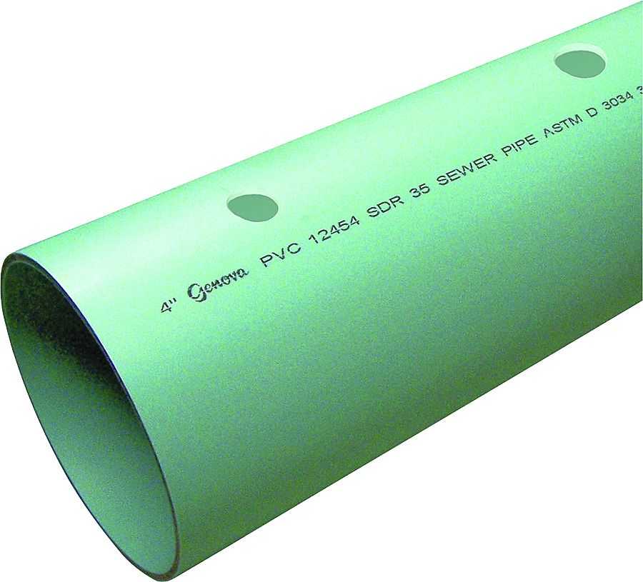 Genova 40051 4x10 Sdr 35 Perf Sewer Pipe At Sutherlands