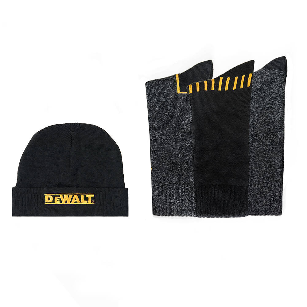 DeWALT® DXSC152 Everyday Cotton Blend Men's Sock And Cap Set, L at ...