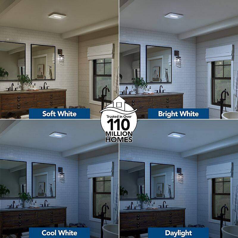 Broan® AER80CCTK 80-CFM Clean Cover Bathroom Exhaust Fan With CCT LED Light at Sutherlands