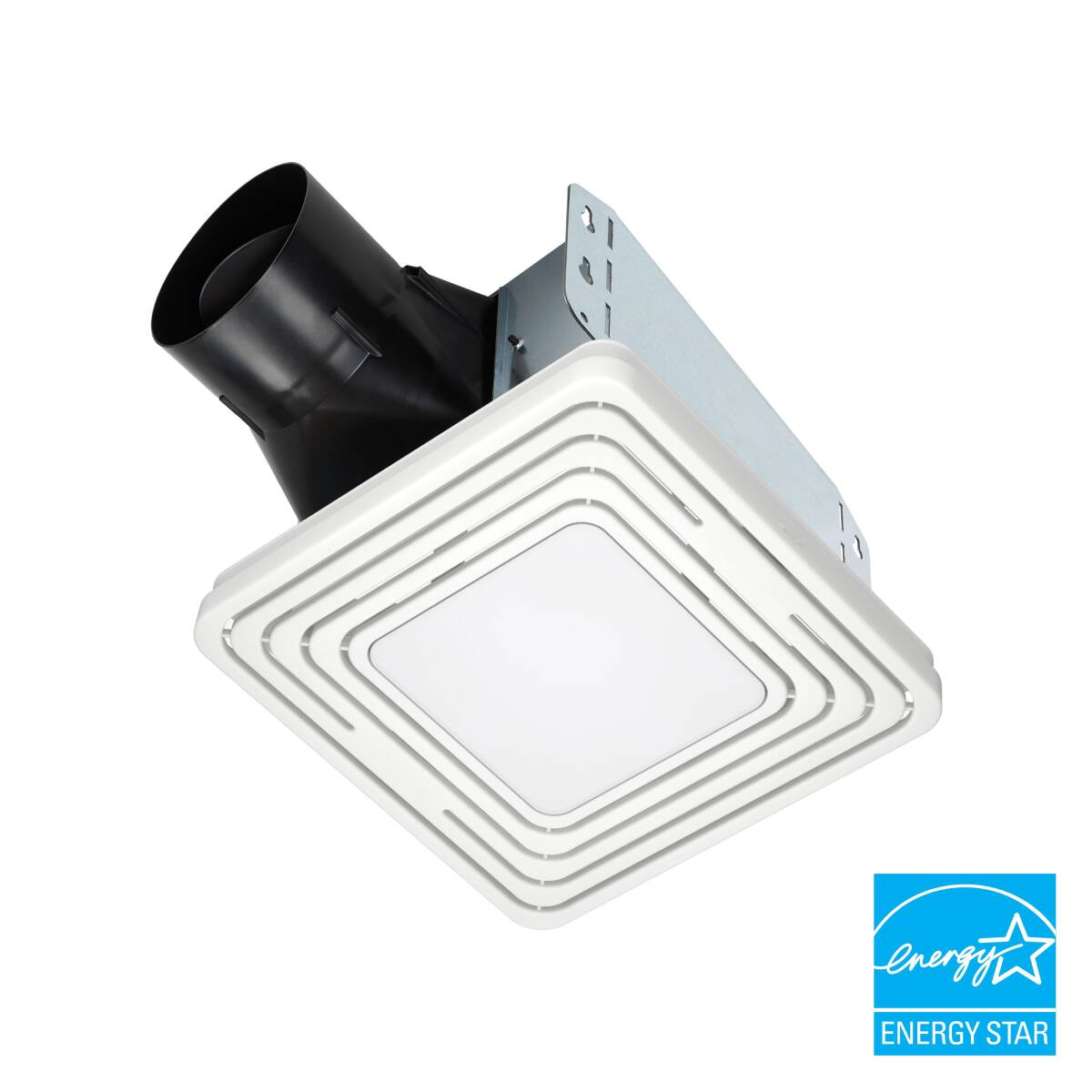 Broan® BENL8 80 CFM 2.0 Sones NuTone® White Bath Fan With Light at ...