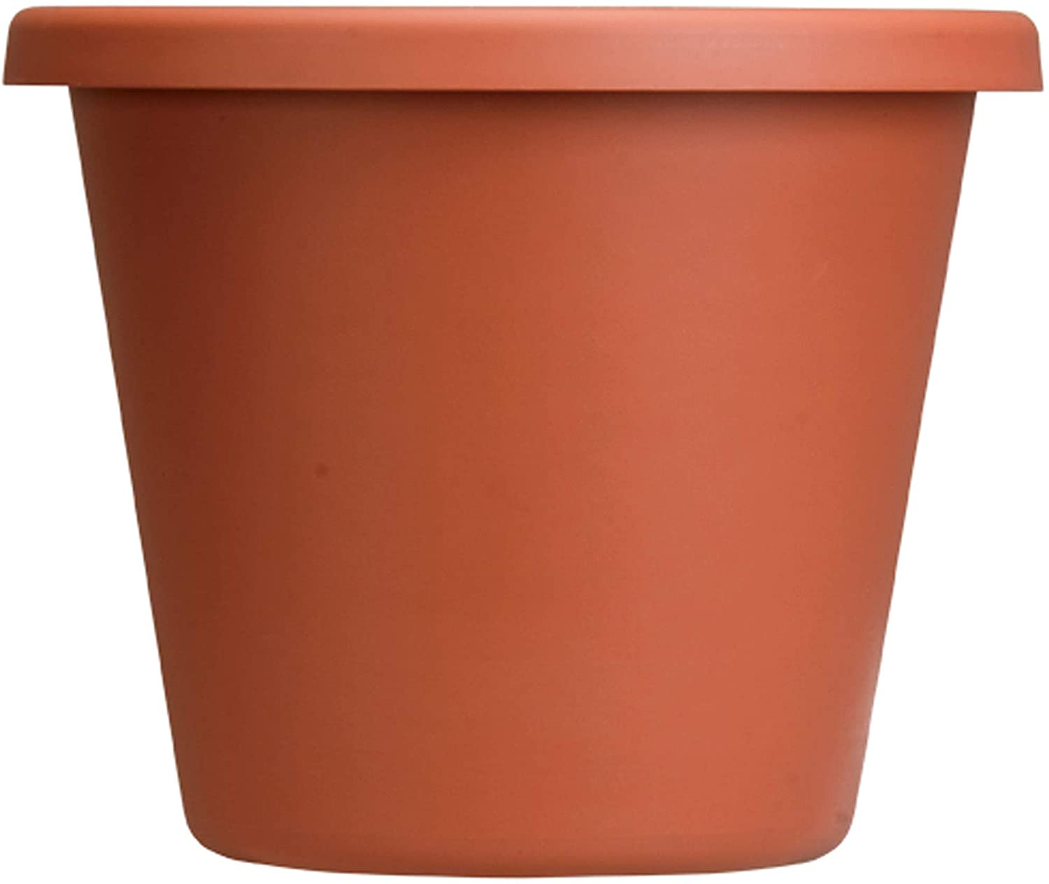 Akro-Mils LIA12000E35 12-Inch Clay Color Plastic Flower Pot at Sutherlands