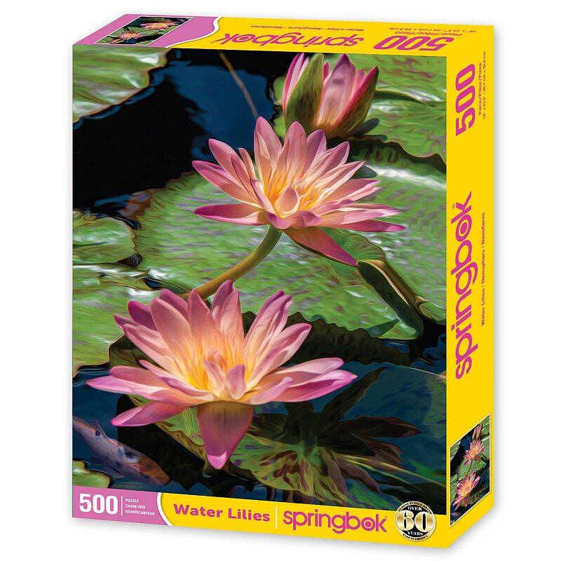 springbok 33-01692 Water Lilies 500-Piece Jigsaw Puzzle at Sutherlands