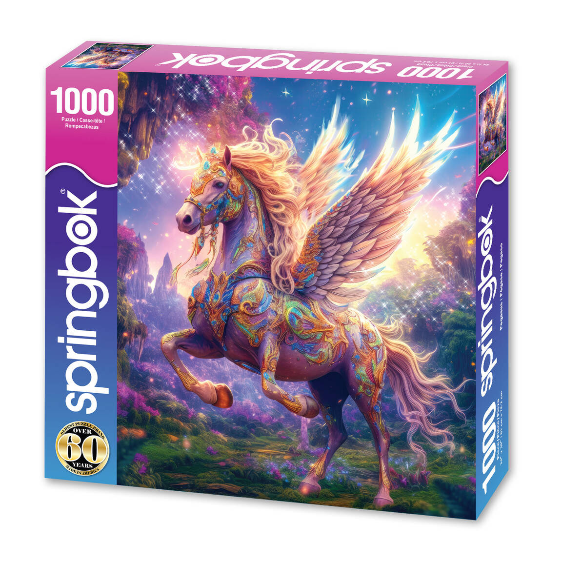 springbok 33-11206 Pegasus Limited Release 1000-Piece Jigsaw Puzzle at ...