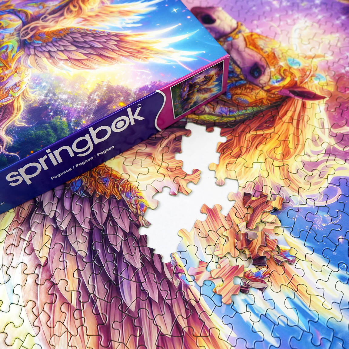 springbok 33-11206 Pegasus Limited Release 1000-Piece Jigsaw Puzzle at ...