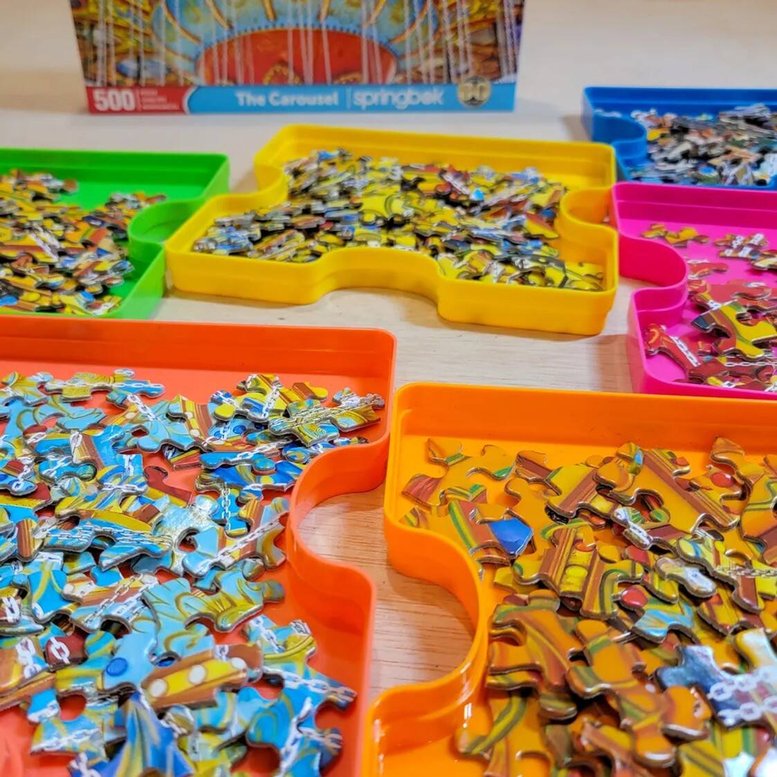 springbok 35-04525 Puzzle Sorting Tray Set at Sutherlands