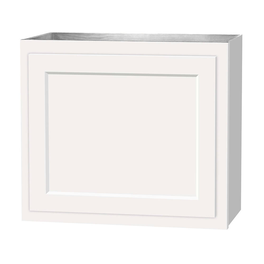 Kitchen Kompact 24R 24-Inch X 21-Inch Dwhite Painted White Wall Cabinet ...