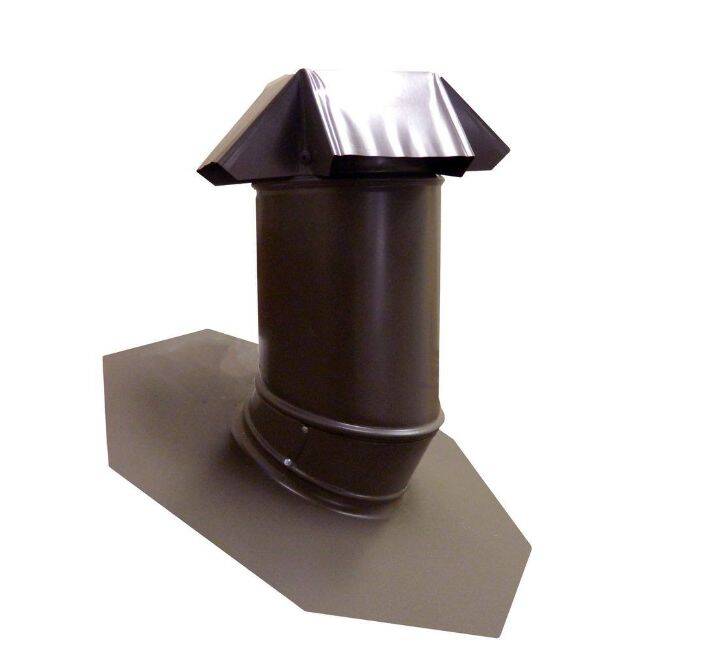 DOT METAL PRODUCTS JACK6BRN 6-Inch Brown Adjustable Roof Jack at ...