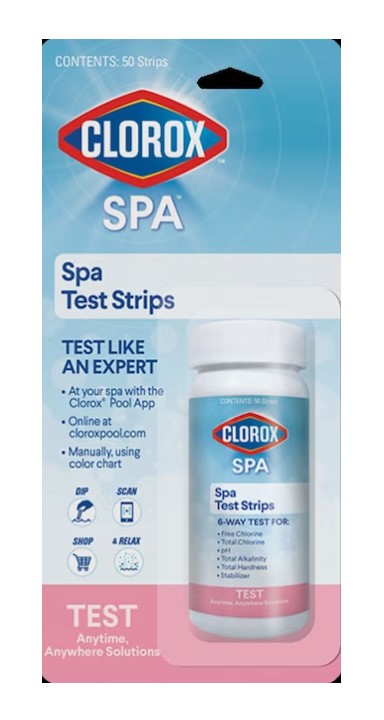Clorox™ 75030CSP Spa™ Test Strips at Sutherlands