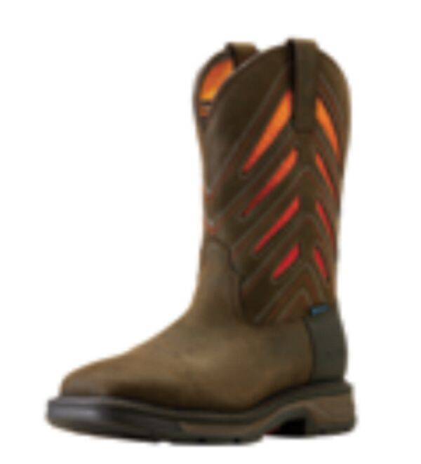 ARIAT® 10050835 Mens Size 9.5EE Iron Coffee And Sunset Workhog XT ... ARIAT® 10050835 Mens Size 9.5EE Iron Coffee And Sunset Workhog XT ...