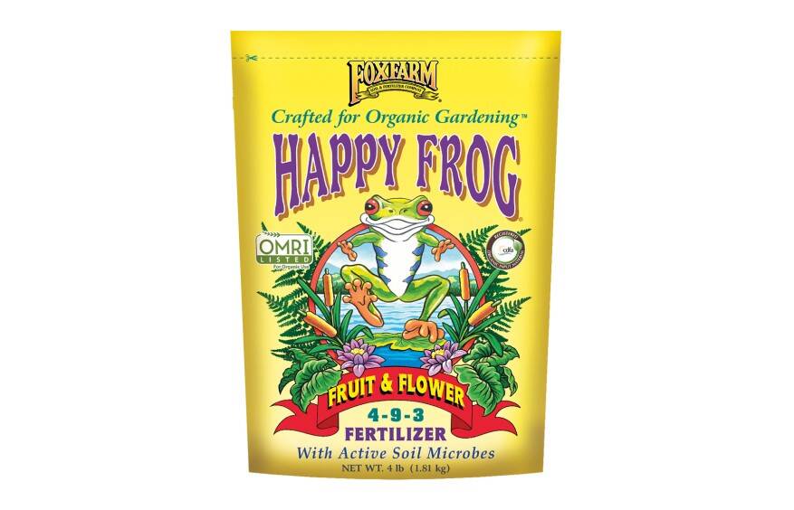 FoxFarm F42 500527 4-Pound Happy Frog Fruit & Flower Fertilizer at ...