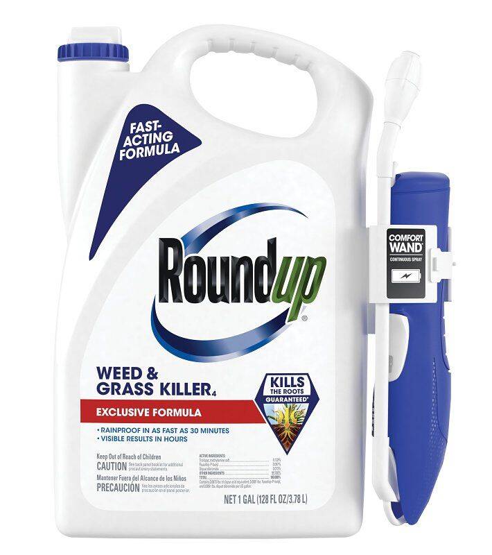 Roundup C45 5375404 1Gallon Weed and Grass Killer, Ready To Use With ...