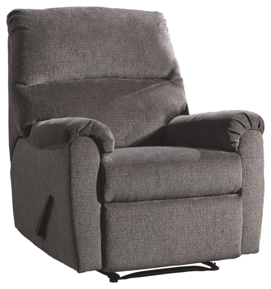 Signature Design By Ashley® 1080329 Nerviano Gray Zero Wall Recliner at ...