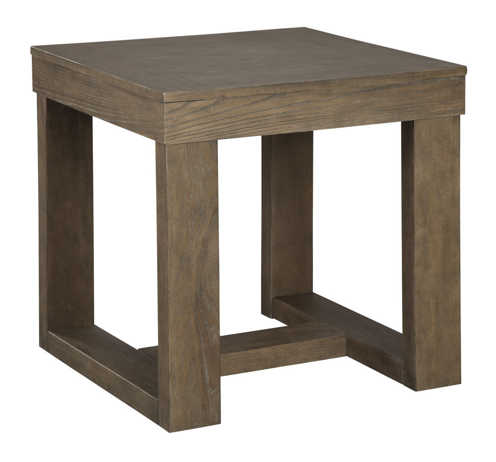 Signature Design By Ashley T471-2 Cariton Gray Square End Table at ...
