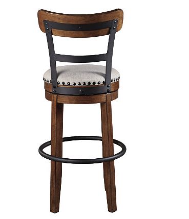 Signature Design By Ashley D546-430 43-Inch Valebeck Brown Bar Height ...