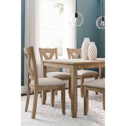 Signature Design By Ashley® D393-425 Sanbriar Rectangle Dining Room ...