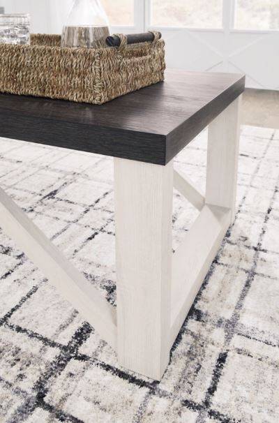 Signature Design By Ashley® T236-13 Dorrinson Antique White Table Set ...