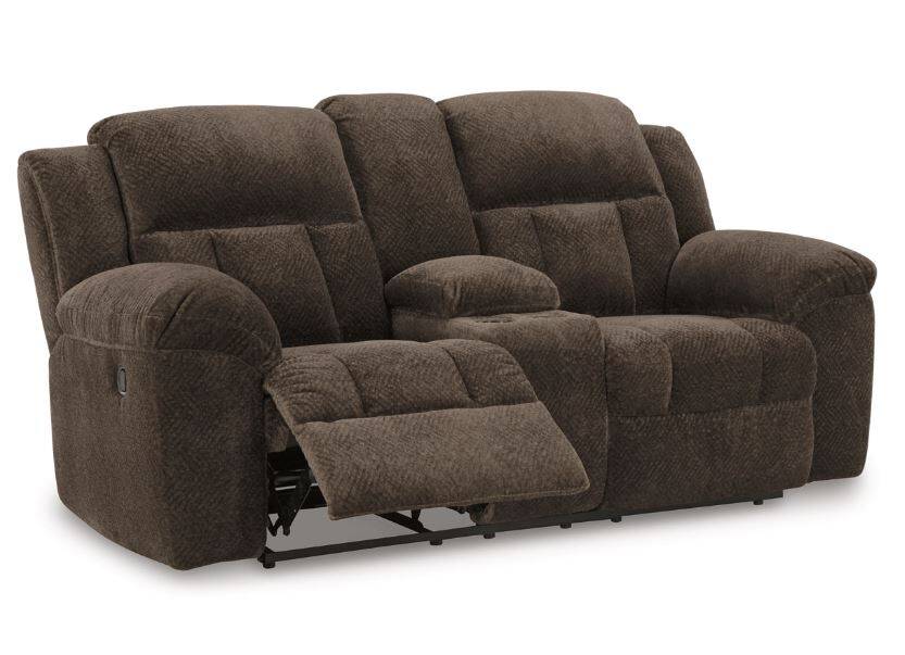 Signature Design By Ashley® 3740694 Frohn Graphite Double Reclining ...
