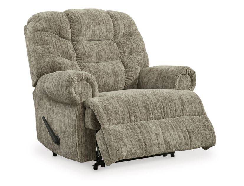 Signature Design By Ashley® 6380329 Movie Man Taupe Manual Recliner at ...