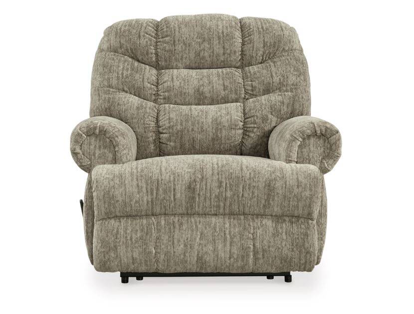 Signature Design By Ashley® 6380329 Movie Man Taupe Manual Recliner at ...