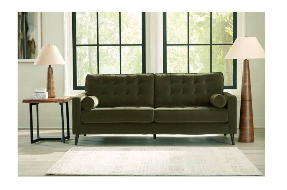 Signature Design By Ashley® 2640438 Reveon Lakes Olive Stationary Sofa ...