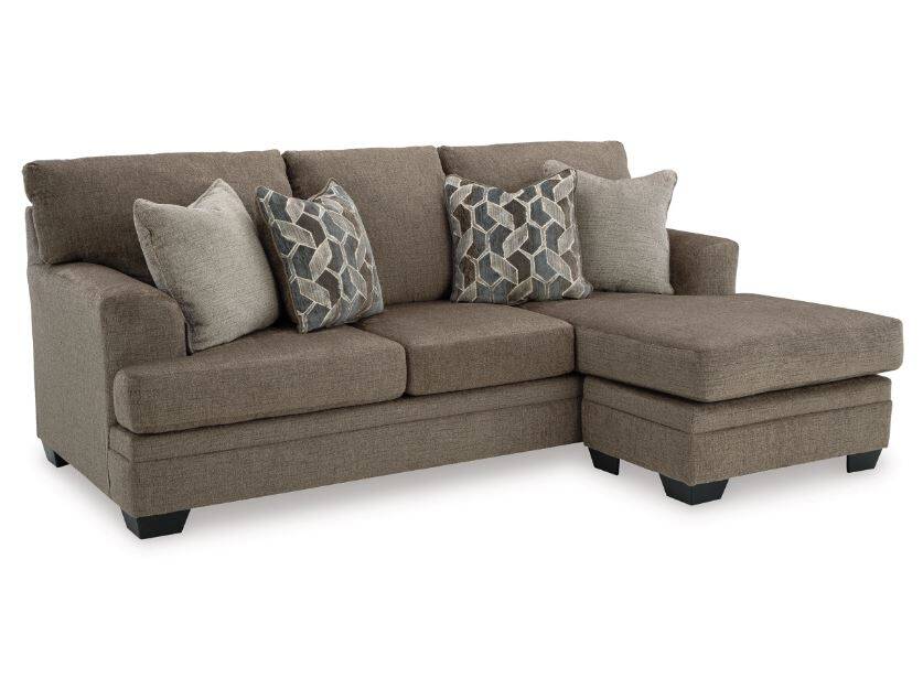 Signature Design By Ashley® 5950518 Stonemeade Nutmeg Sofa With Chaise ...