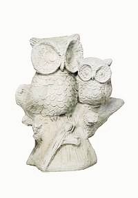 Athens Stonecasting 19-329213LL 2 Owls/Log at Sutherlands
