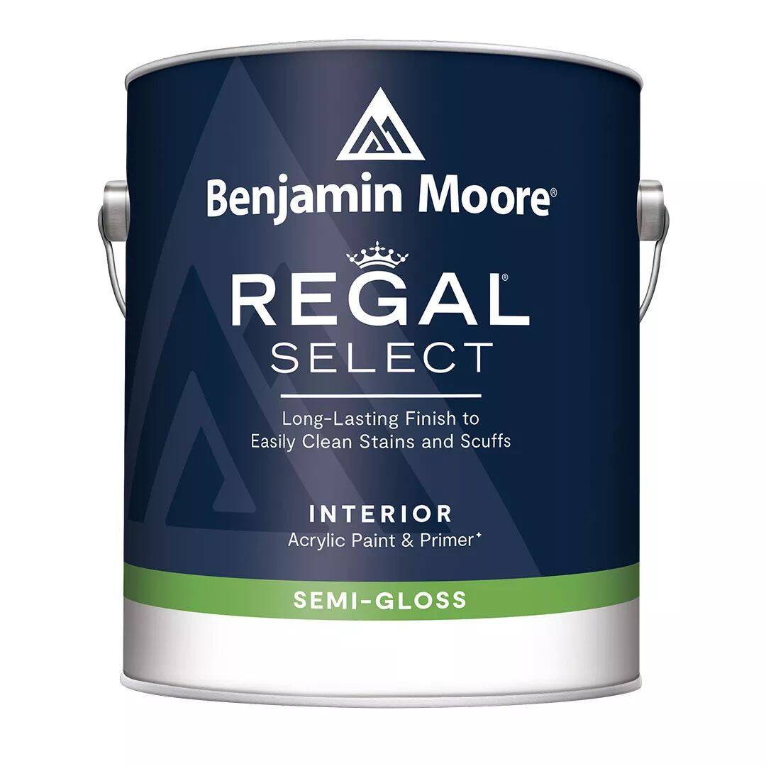 Benjamin Moore® N55101-004 1-Quart Regal Select Acrylic Latex Semi ...