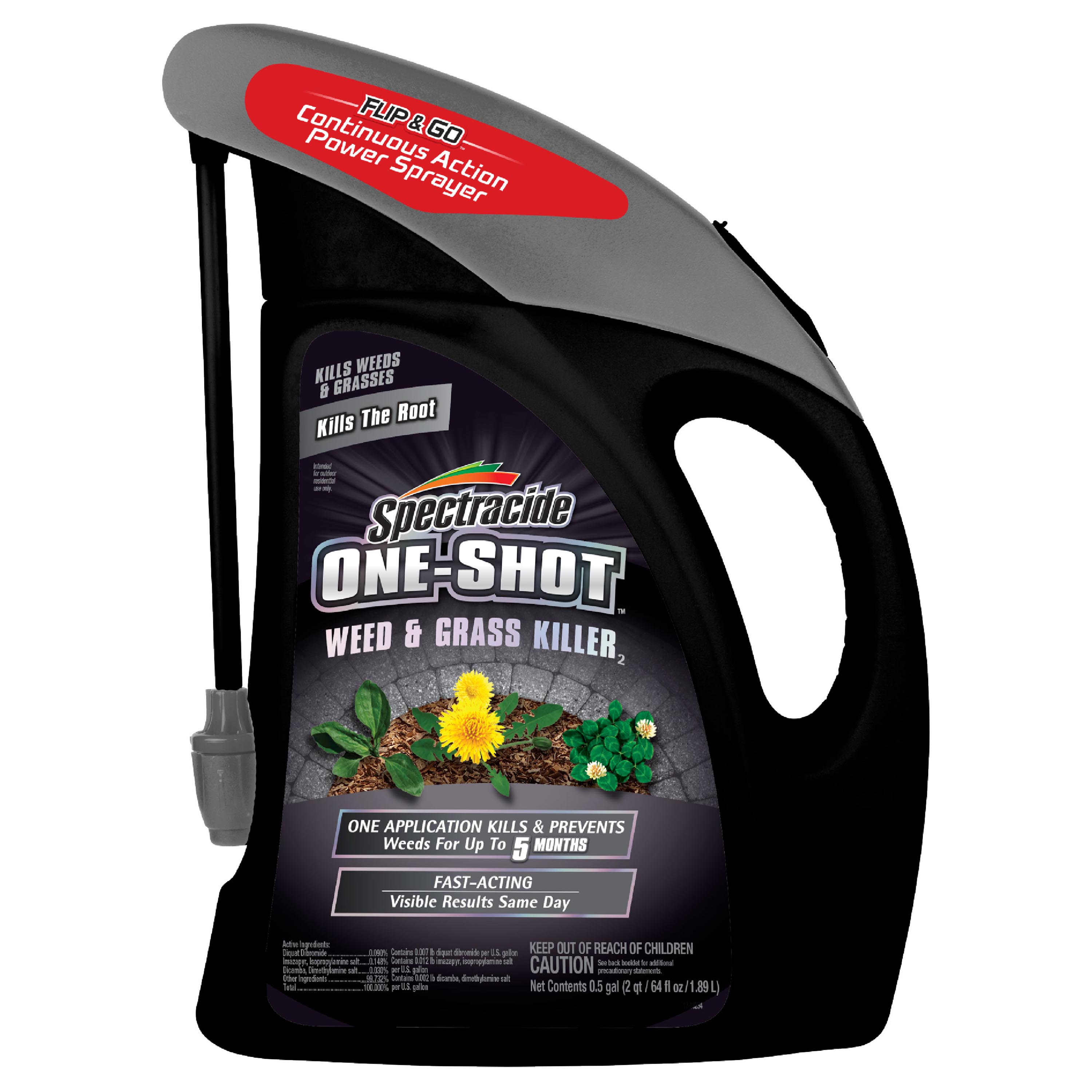 Spectracide UICHG97048 64-Fl. Oz., One-Shot™ Weed And Grass Killer ...