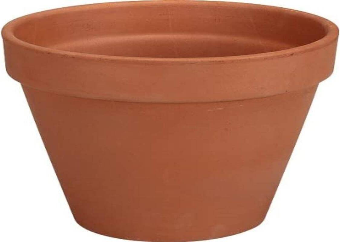 Deroma© DER01110PZ 4.3-Inch Terracotta Standard Clay Pot at Sutherlands