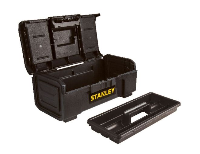 STANLEY® STST16420 16-Inch One-Touch Tool Box With Removable Lid Organizers at Sutherlands