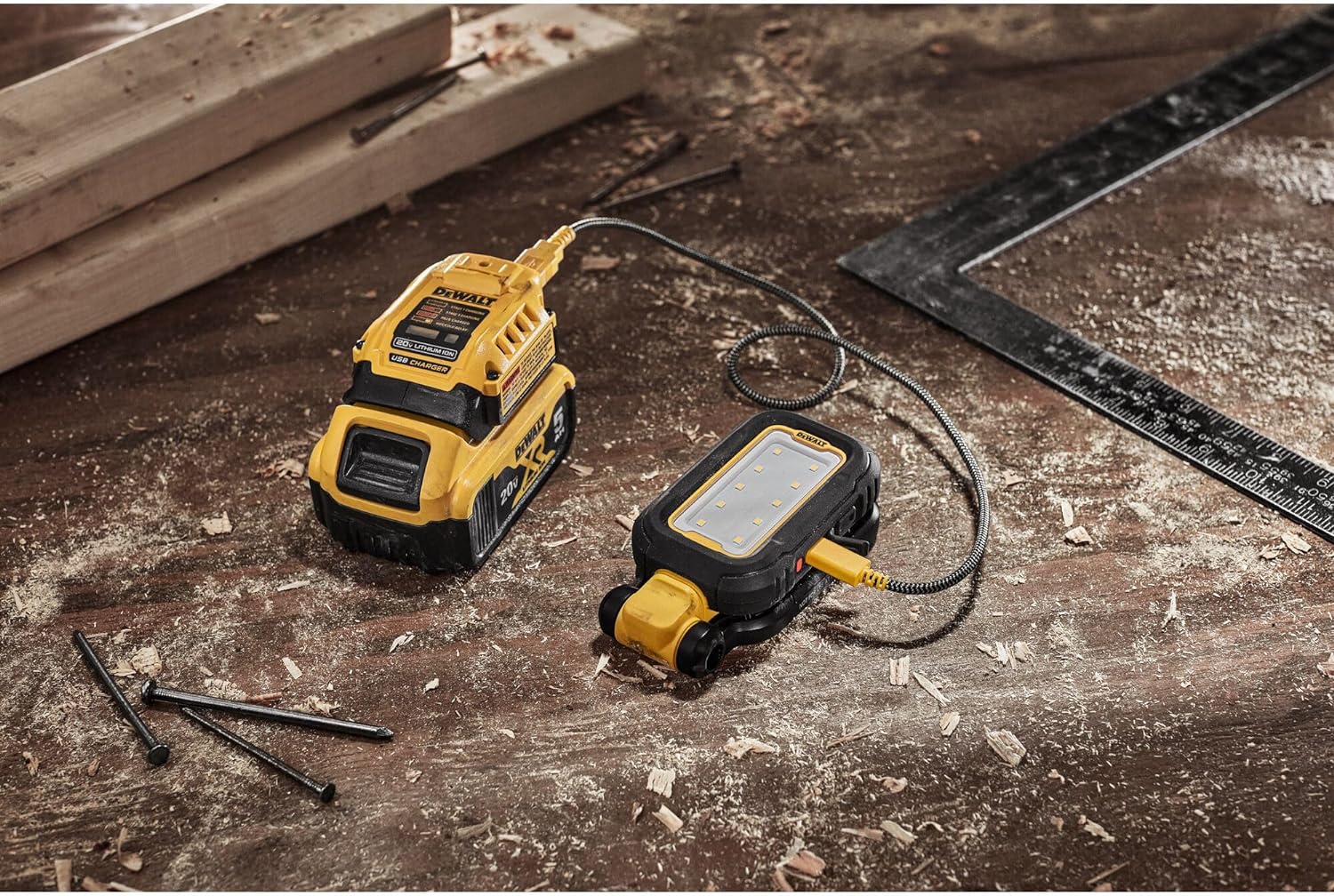 DeWALT® DCL182 USB-C Rechargeable LED Task Light at Sutherlands