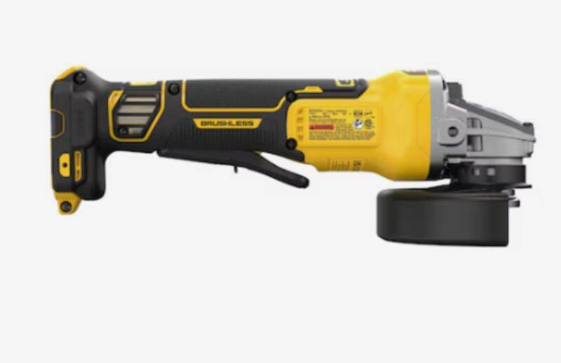 DeWALT® DCG410B 4-1/2-Inch 20-Volt Max XR Brushless/Cordless Angle ...