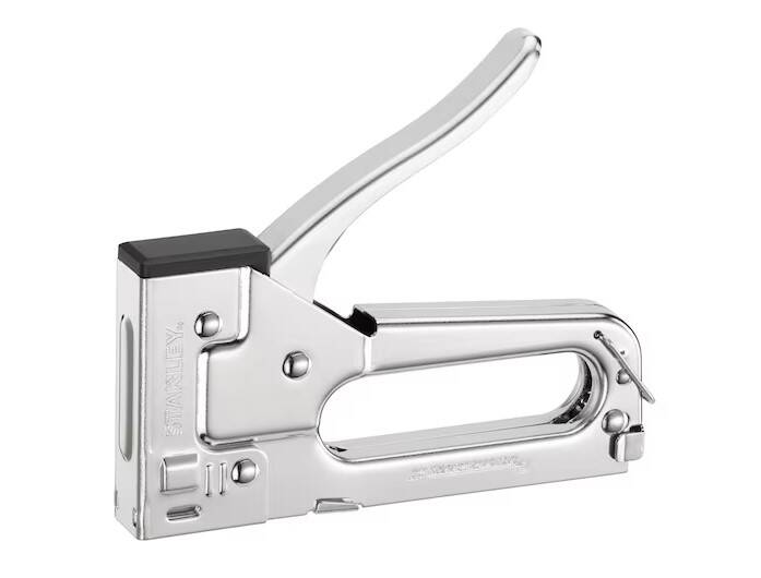 STANLEY® TR45 Easy-Squeeze Light-Duty Steel Staple Gun Works As A ...