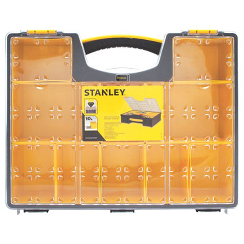 STANLEY 014710R 8-Compartment Deep Professional Organizer at Sutherlands