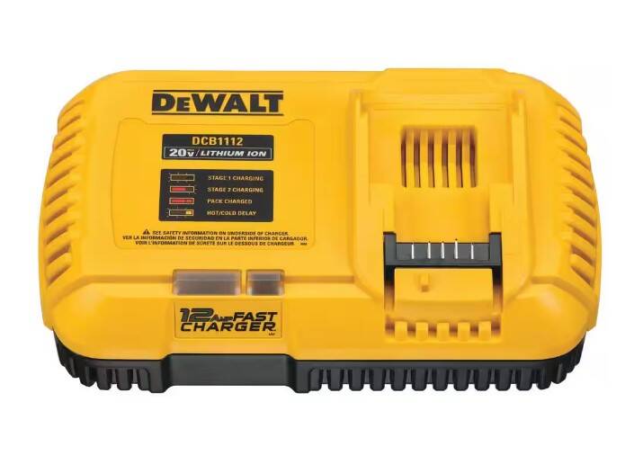 DeWALT® DCB1112 20Volt Max/Flexvolt 12 Amp Fan Cooled Fast Charger at ...