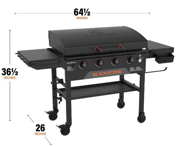BLACKSTONE 2322 36-Inch Omnivore Griddle with Hood #3474087 at Sutherlands