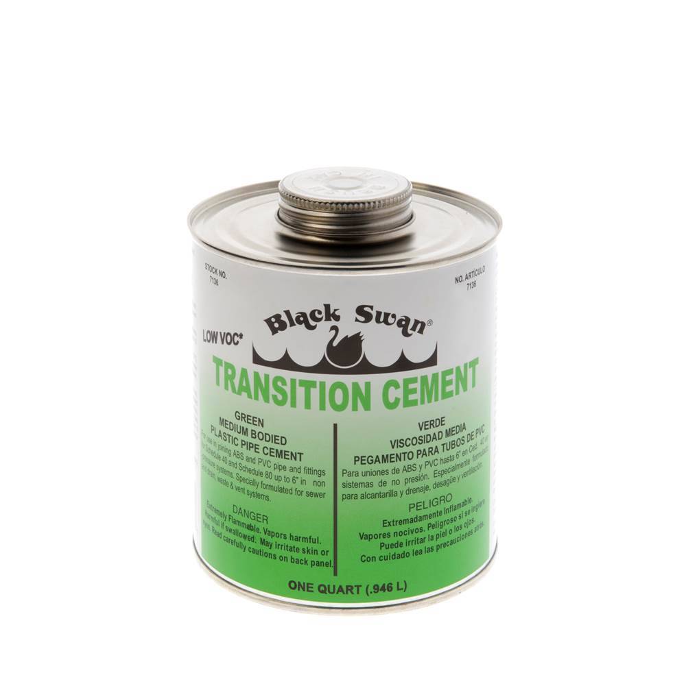 Black Swan® 07130 Transition Cement - Medium Bodied, Green, 4 oz., 1 ...