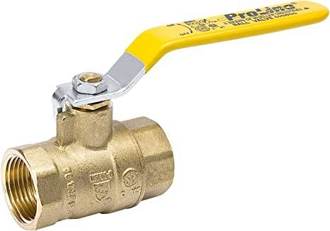 B & K 107-813HN ProLine 1/2-Inch FIP Brass Full Port Ball Valve at ...