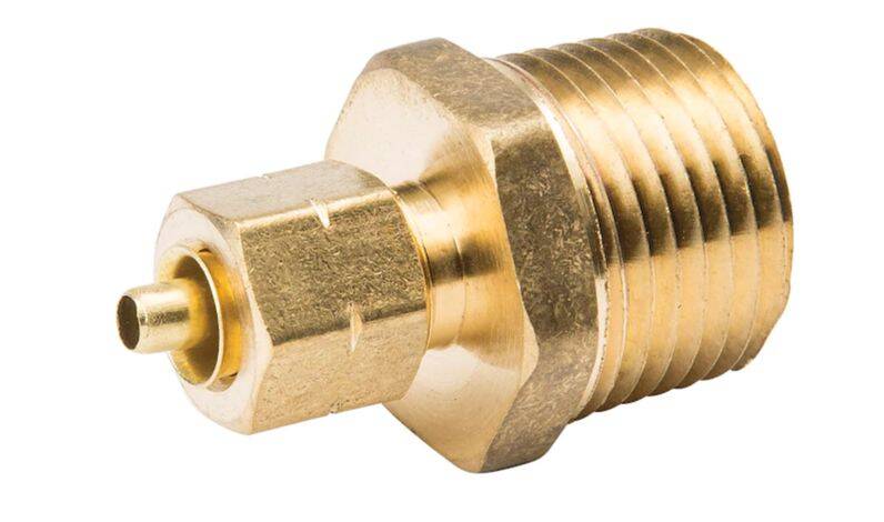 B & K CP-25NLB ProLine COMP x MIP Brass Connector, 1/4" x 1/2" at ...