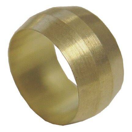 B & K CP-202NLB ProLine COMP Brass Compression Sleeve, 1/2", 3-Pack at ...