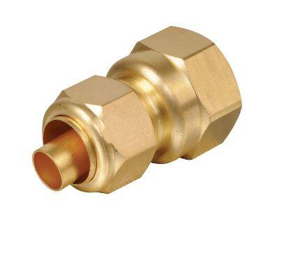 B & K CP-319NLB ProLine Series 5/8-Inch Compression x 1/2-Inch FIP Brass Coupling Fitting at ...