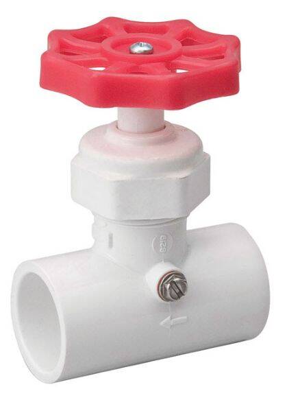 B & K 105-413 ProLine Series 1/2-Inch PVC Solvent Stop And Waste Valve ...
